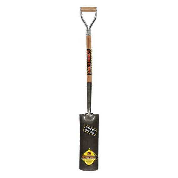 Structron Post Spade Shovel, 30 in L American Ash Wood Handle 49178 | Zoro
