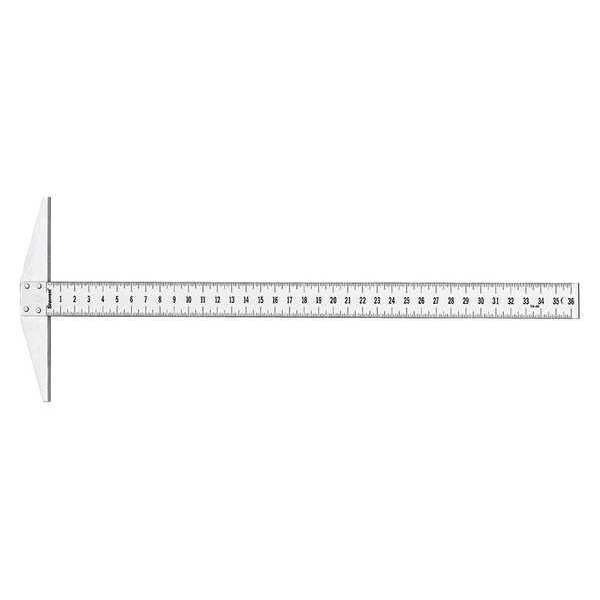 Starrett Aluminum T-Square, 36" T-36 | Zoro