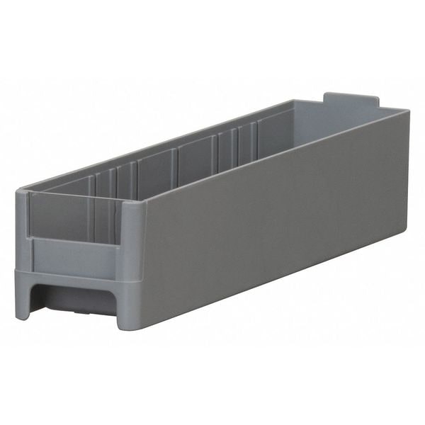 Akro-Mils Shelf Storage Bin, Industrial Grade Polymer, 2-3/16 in W, 2. ...
