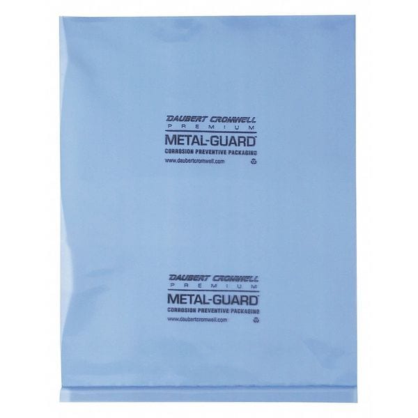 Partners Brand 12" x 18" VCI Poly Bags, 4 mil, Blue VCIPB1218 | Zoro