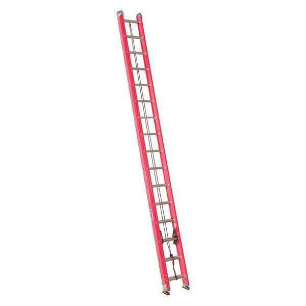 Westward 32 ft Fiberglass Extension Ladder, 300 lb Load Capacity 44YY21 ...