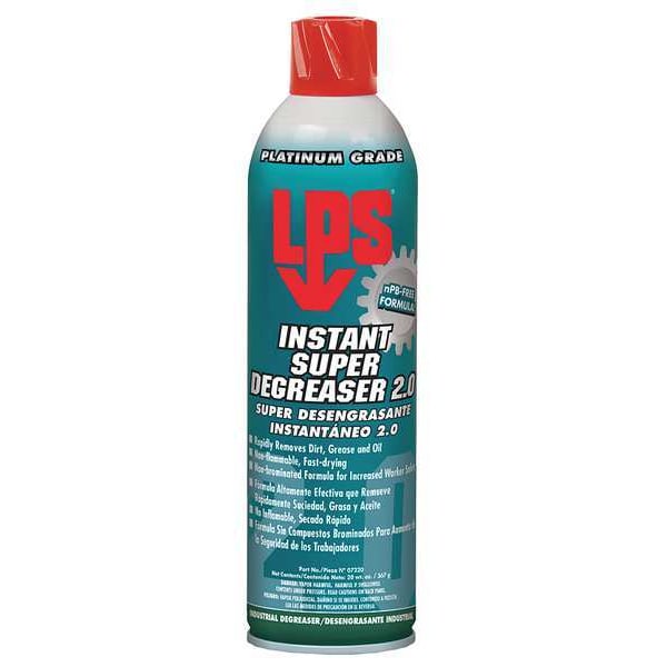 Lps Degreaser, 20 Oz Aerosol Can, Liquid, Colorless 07220 | Zoro
