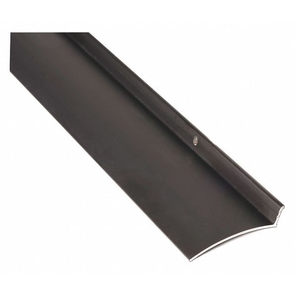 National Guard 5/8"H x 2-1/2"W x 76"L Alum. Rain Drip Guard 16DKB-76 | Zoro