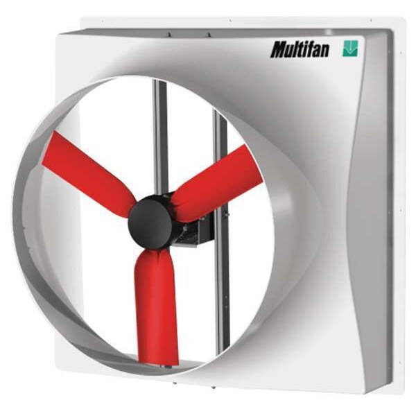 Multifan Exhaust Fan, 800 rpm, 3 Phase C8D92K0M10049 | Zoro