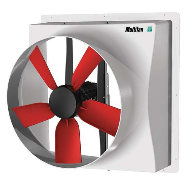 Multifan Exhaust Fan, 1125 rpm, 1 Phase C6E63K0M10049 | Zoro