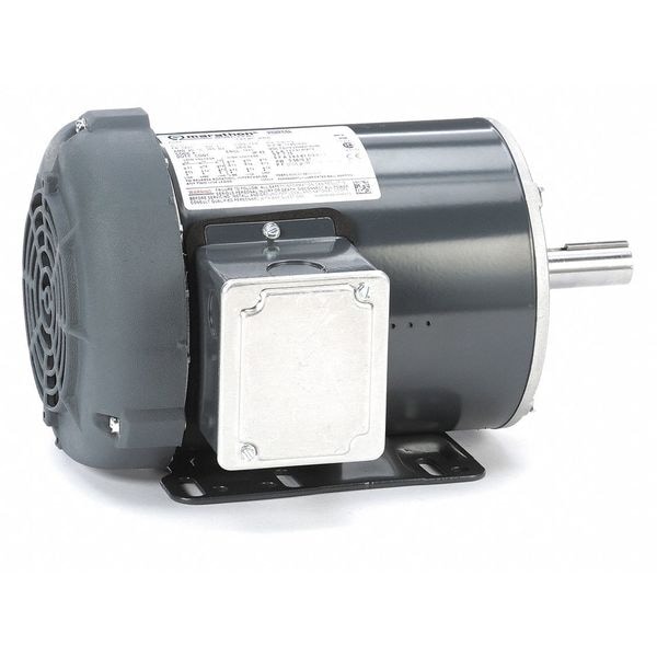 Leeson Three-Phase General Purpose Motor, 3/4 HP, 143T Frame, 230/460V ...