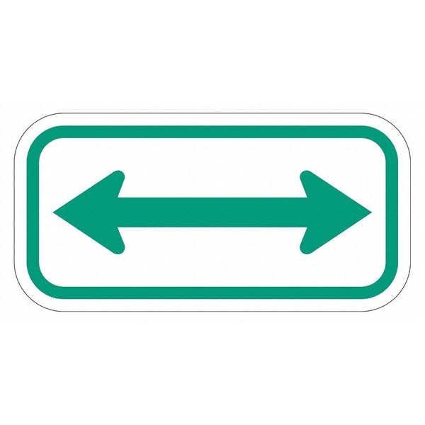 Lyle Arrow Supplemental Parking Sign, 6" x 12, T1-1108-DG_12x6 T1-1108 ...