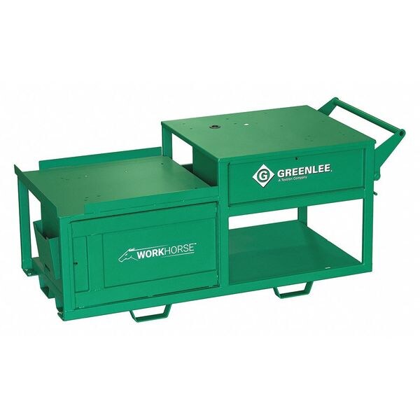 Greenlee Bending Threading Cart, 32" W x 28-1/2" H WK100-B | Zoro