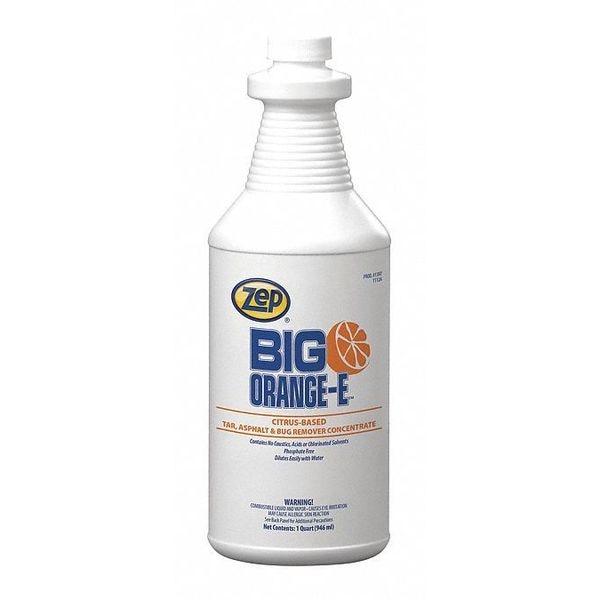 Zep Big Orange-E Degreaser, 1 Qt Jug, Liquid, Orange, 12 PK 139701 | Zoro