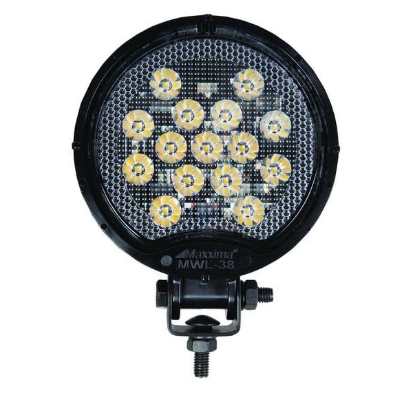 Maxxima Work Light, Round, LED, 1000 lm MWL-38 | Zoro