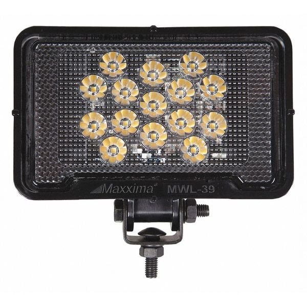 Maxxima Work Light, Rectangular, LED, 1000 lm MWL-39 | Zoro