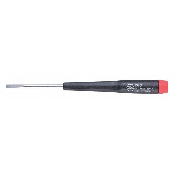 Wiha Precision Slotted Screwdriver 5/64 in Round 26022 | Zoro