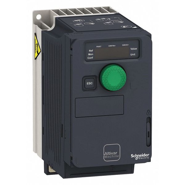 Schneider Electric Variable Frequency Drive, 3/4 HP, 3.7A ATV320U06M2C ...