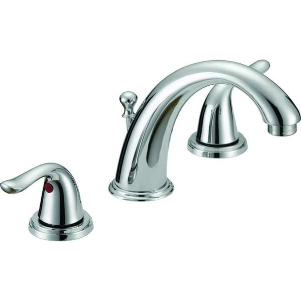 Ez-Flo Eastman Manual 8" Mount, 3 Hole Bathroom Faucet ez-10192 | Zoro