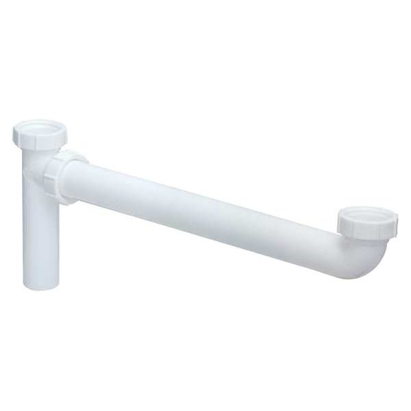 Zoro Select End Outlet Waste Tee, White Drain 35386 | Zoro