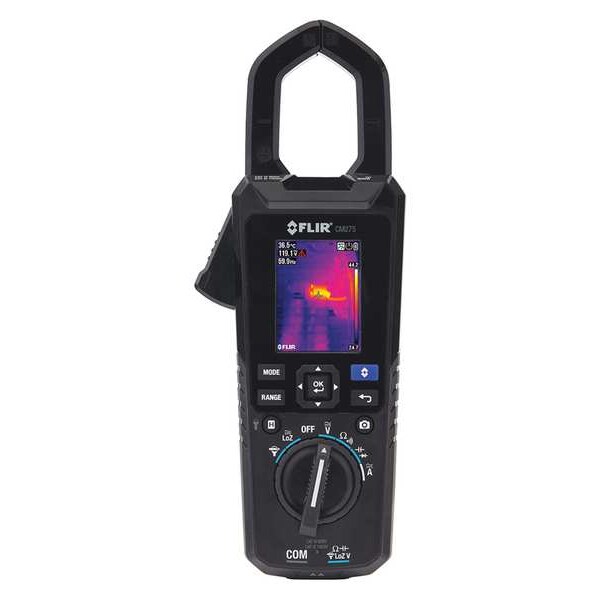 Flir Wireless Clamp Meter Module, Color TFT, 600 A, 1.3 in (33 mm) Jaw ...