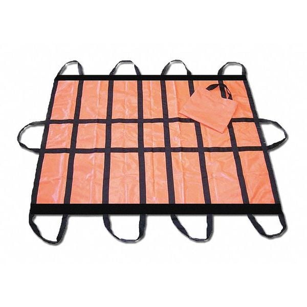 Dick Medical Supply Rescue Mat, 18" W x 12" L x 12" H, Orange 30060OR ...
