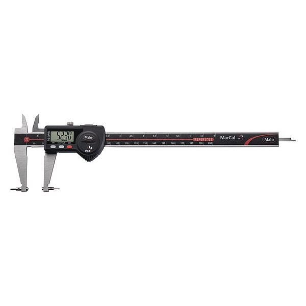 Mahr Digital Caliper, 0.001"/0.03mm Accuracy 4118807 | Zoro