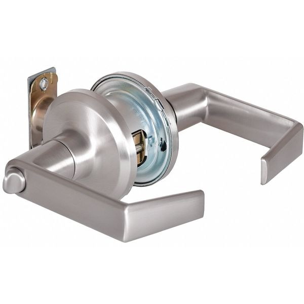 Best Lockset, Mechanical, Cylindrical, Privacy QTL240E619RAFLR | Zoro