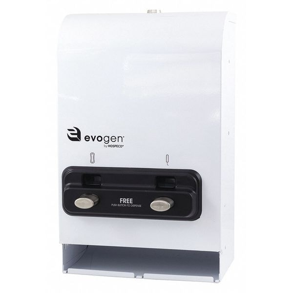 Evogen Sanitary Napkin/Tampon Dispenser, Metal EV2-FREE | Zoro