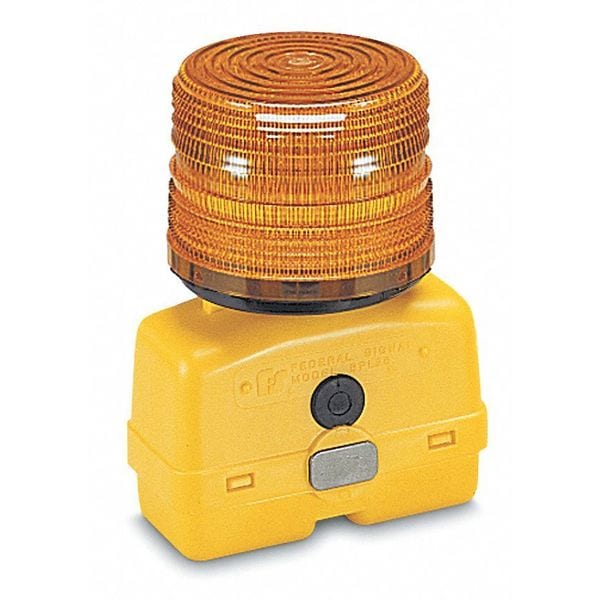 Federal Signal Warning Light, Amber, LED, 12VDC, 50000 hr. BPL26L-A | Zoro