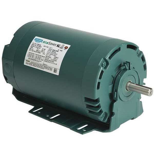 Leeson 3-Phase General Purpose Motor, 1 HP, 230/460V AC Voltage, 56H ...