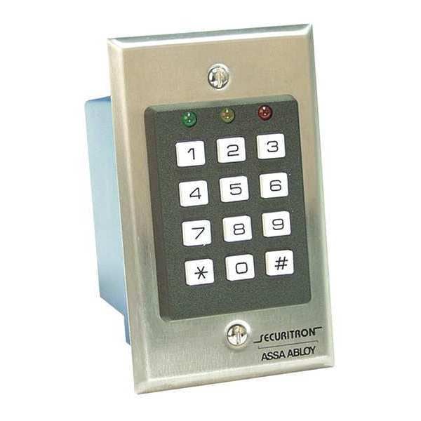 Securitron Access Control Keypad, DK-16, 12Key, Indoor DK-16 | Zoro