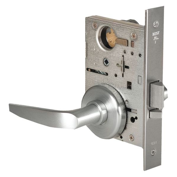 Best Mortise Lockset, Lever, 45H, 45H Escutcheon, Store, Mech ...