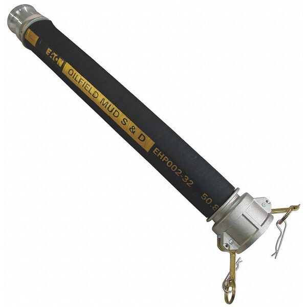Eaton 4" ID x 20 ft Rubber Mud Suction Gasoline Hose BK EHP002-64-20 ...