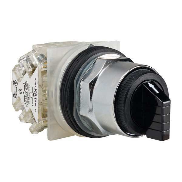 Schneider Electric Non-Illum Selectr Swtch, 30mm, 3 Pos, Lever ...