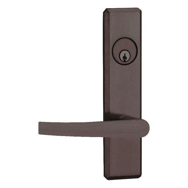 Stanley Security Mortise Lockset, Lever, QME Slate, Ser. QME, Grd. 1 ...