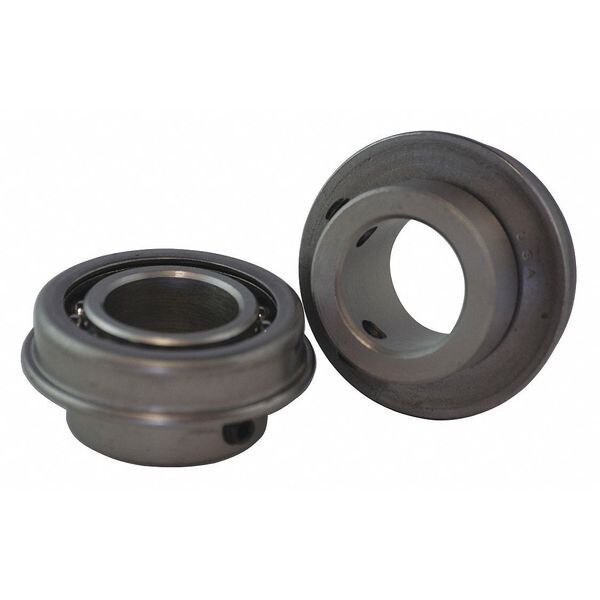 Schatz Bearing Flanged Ball Bearing, 1-3/8in dia, 500rpm AFS4044 | Zoro
