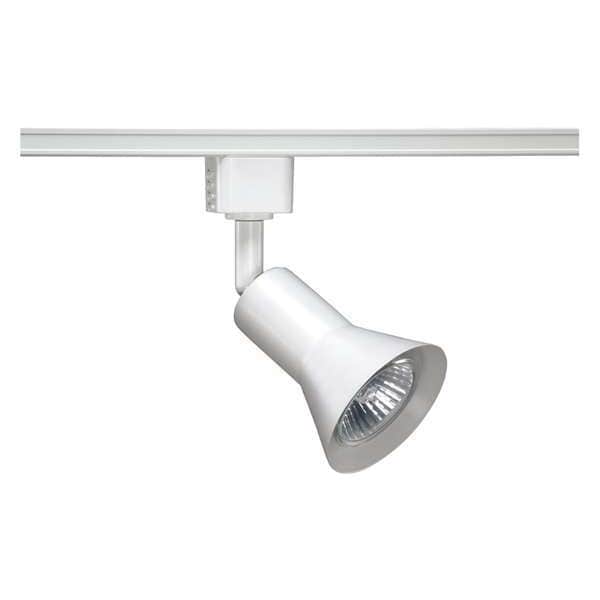 Juno Lighting Track Fixture, Flare, 50W, 120V R715 WH | Zoro