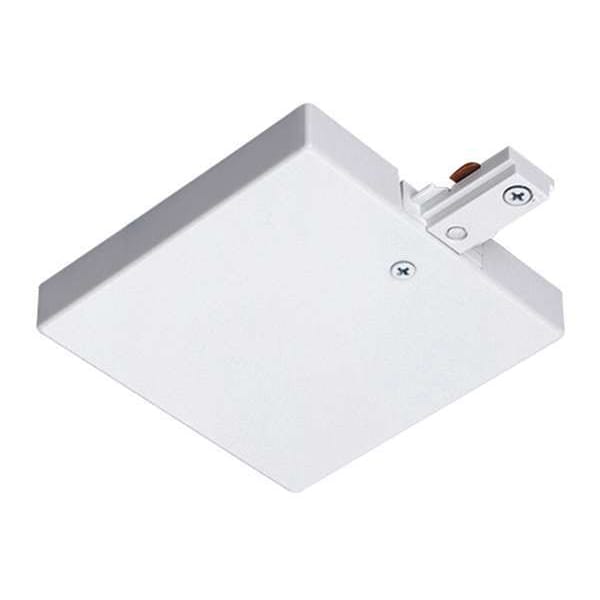 JUNO LIGHTING GROUP - JUNO TRAC-LITES T-Bar End Feed, White (R36 WH) | Zoro