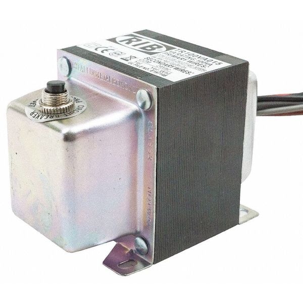 Functional Devices-Rib Class 2 Transformer, 100 VA, 24V AC, 120/208/240 ...