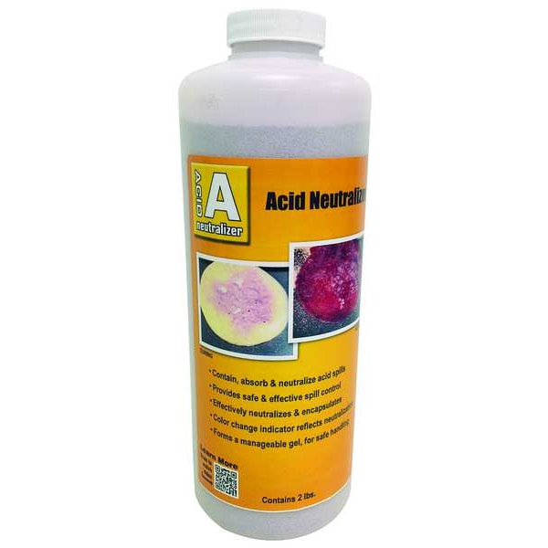 Zoro Select Acid Neutralizer, 1 qt, Bttl, Granular, PK10 ACID2-10 | Zoro