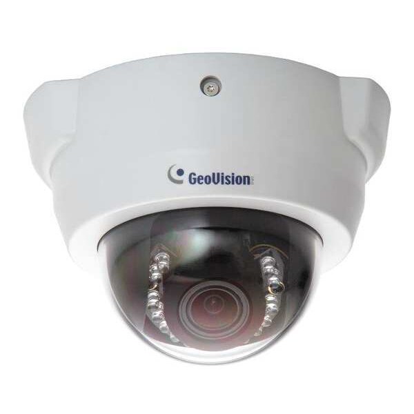 Geovision IP Camera, 2 MP, 3 to 9mm, 4-21/64inH, 12W GV-FD2500 | Zoro
