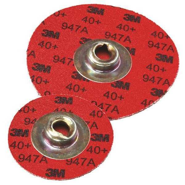 3M Cubitron Abrasive Disc, 80 Grit, 947A, 2in 7100076929 | Zoro