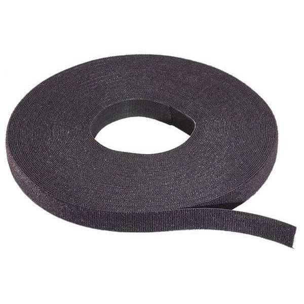 Rip-Tie Cable Tie Roll, 75 ft L, Black, Nylon, Polyethylene, 50 lb ...