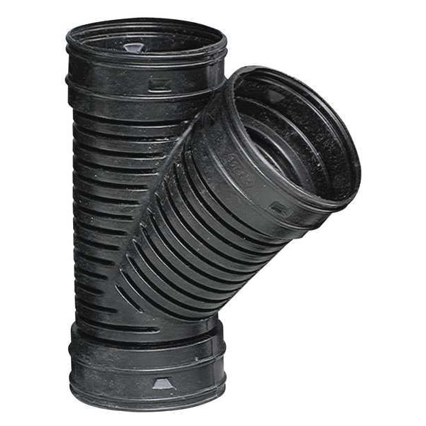 Advanced Drainage Systems Corrugated Drain Wye, 10 in. L, Single 0422AA ...