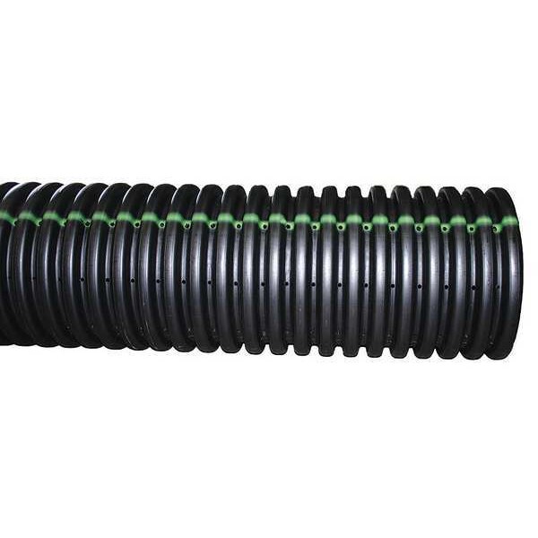 Advanced Drainage Systems Corrugated Drainage Pipe, 20 ft. L, Single ...