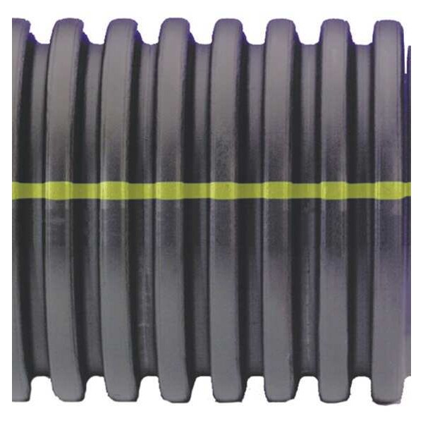 Advanced Drainage Systems Corrugated Drainage Pipe, 20 ft. L, Solid ...