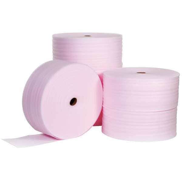 Zoro Select Foam Roll 18" x 500 ft., Perforated, 1/8" Thickness 45GY03 ...