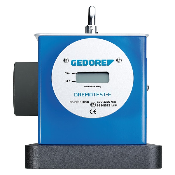 Gedore Electronic Torque Tester, 500-3150 Nm 8612-3150 | Zoro