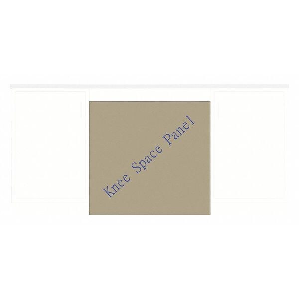 Hemco Knee Space Panel, 36in W 73261 | Zoro