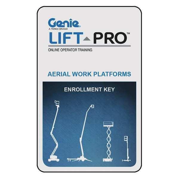 Genie Aerial Work Platform Course, Access Card Lift Pro (AWP) | Zoro