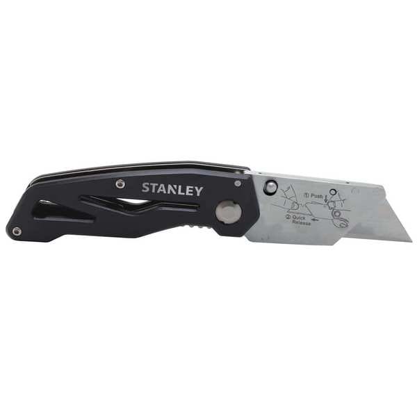 Stanley Folding Utility Knife Utility, 6 in L 10-855 | Zoro