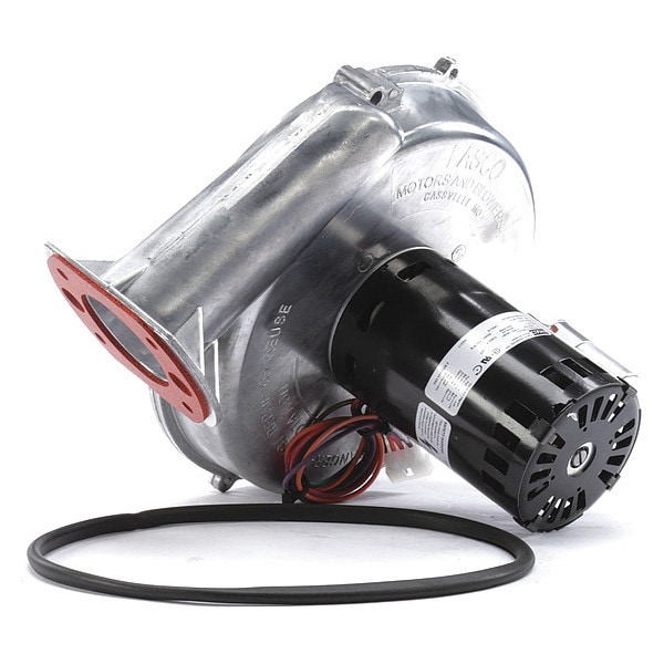 Fasco Round OEM Blower, 3500 RPM, 1 Phase, Direct, Aluminum 2 Speed ...