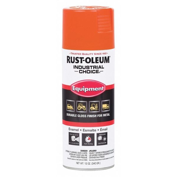 Rust-Oleum Spray Paint, Allis Chalmers Orange, 12 oz. 297833 | Zoro