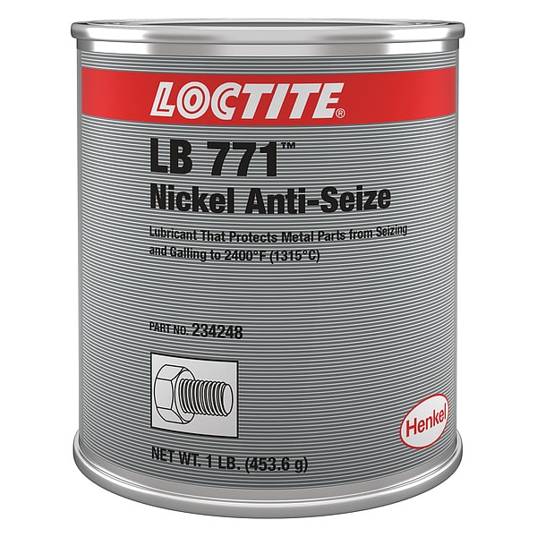 Loctite Nickel Anti-Seize Compound, 1 lb, Can, LB 771 234248 | Zoro